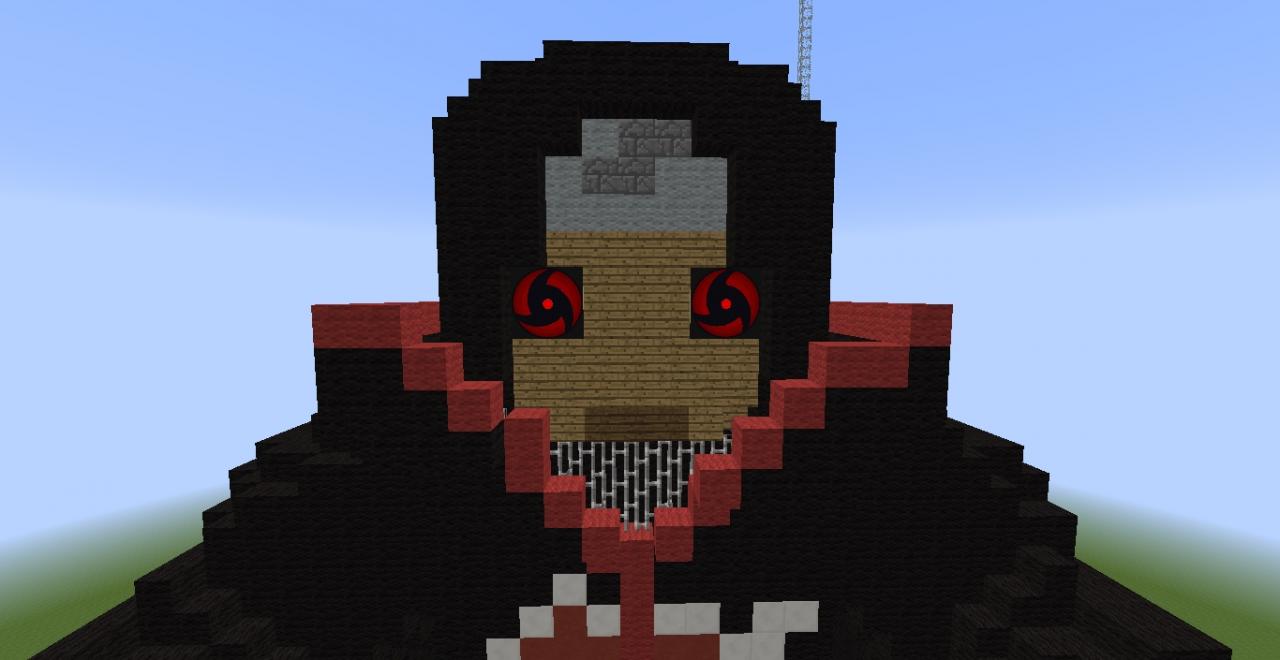 Itachi, 3D ART Minecraft Map