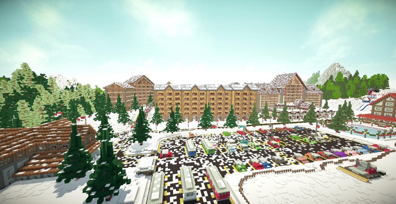 TheReawakens - Twin Peak Ski Resort Minecraft Map