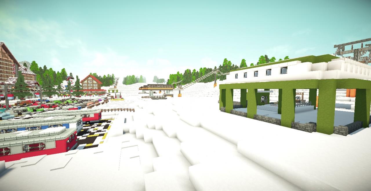 TheReawakens - Twin Peak Ski Resort Minecraft Map