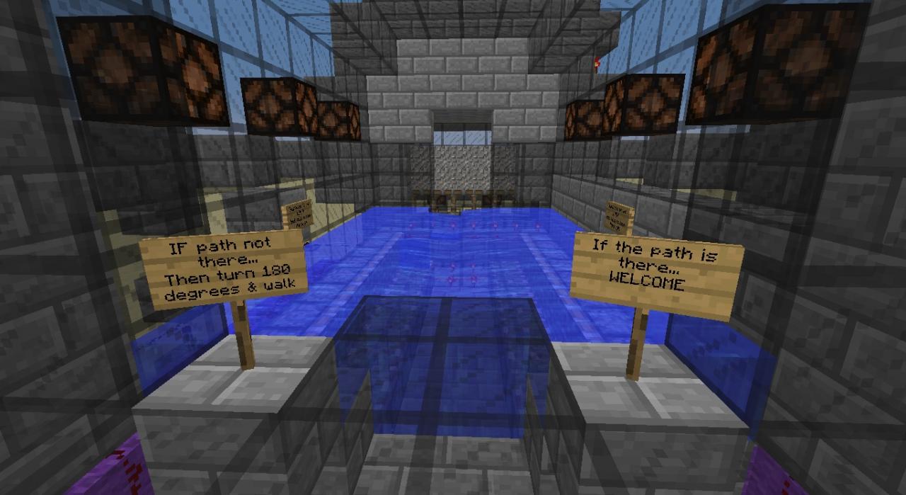 castle full secure (see through edition) Minecraft Map