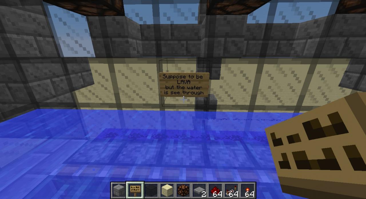 castle full secure (see through edition) Minecraft Map