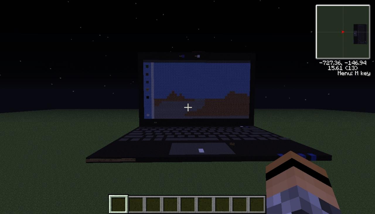 Giant Laptop Minecraft Map
