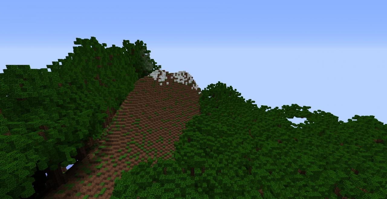 Mountain Range Minecraft Map
