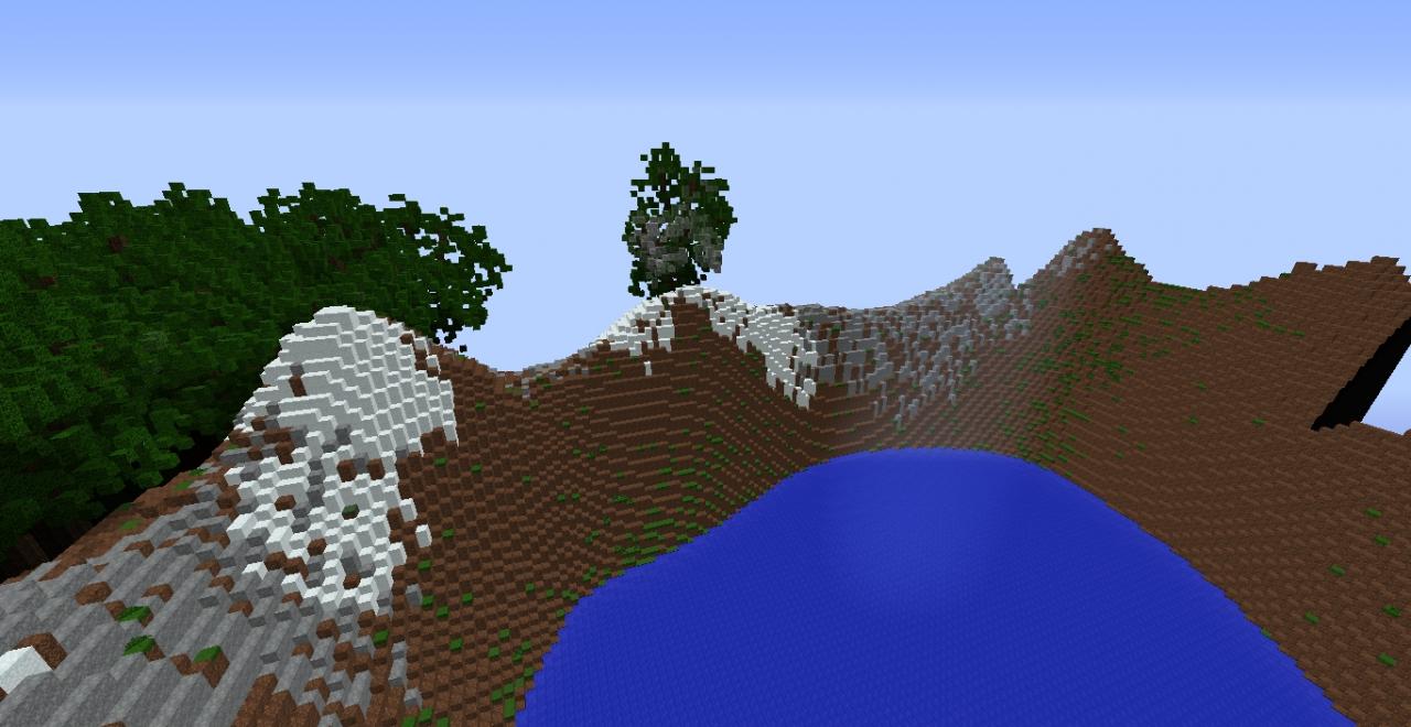 Mountain Range Minecraft Map