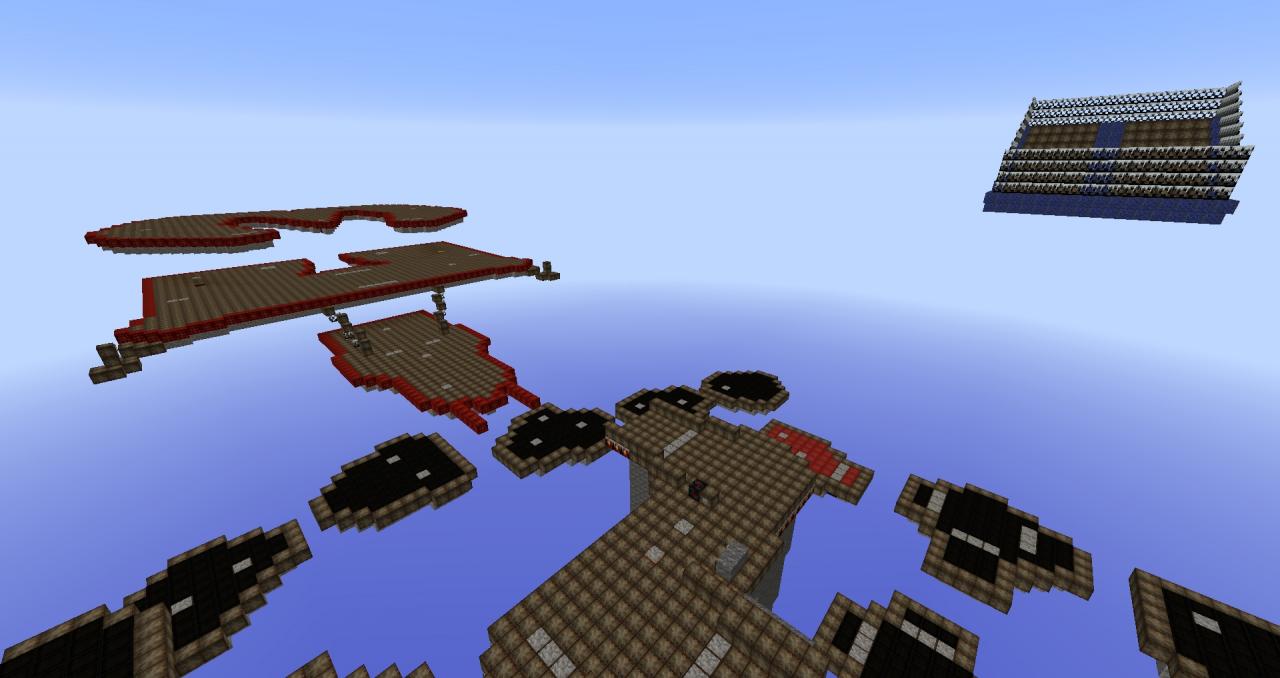 Quake 3: Sky PVP Minecraft Map