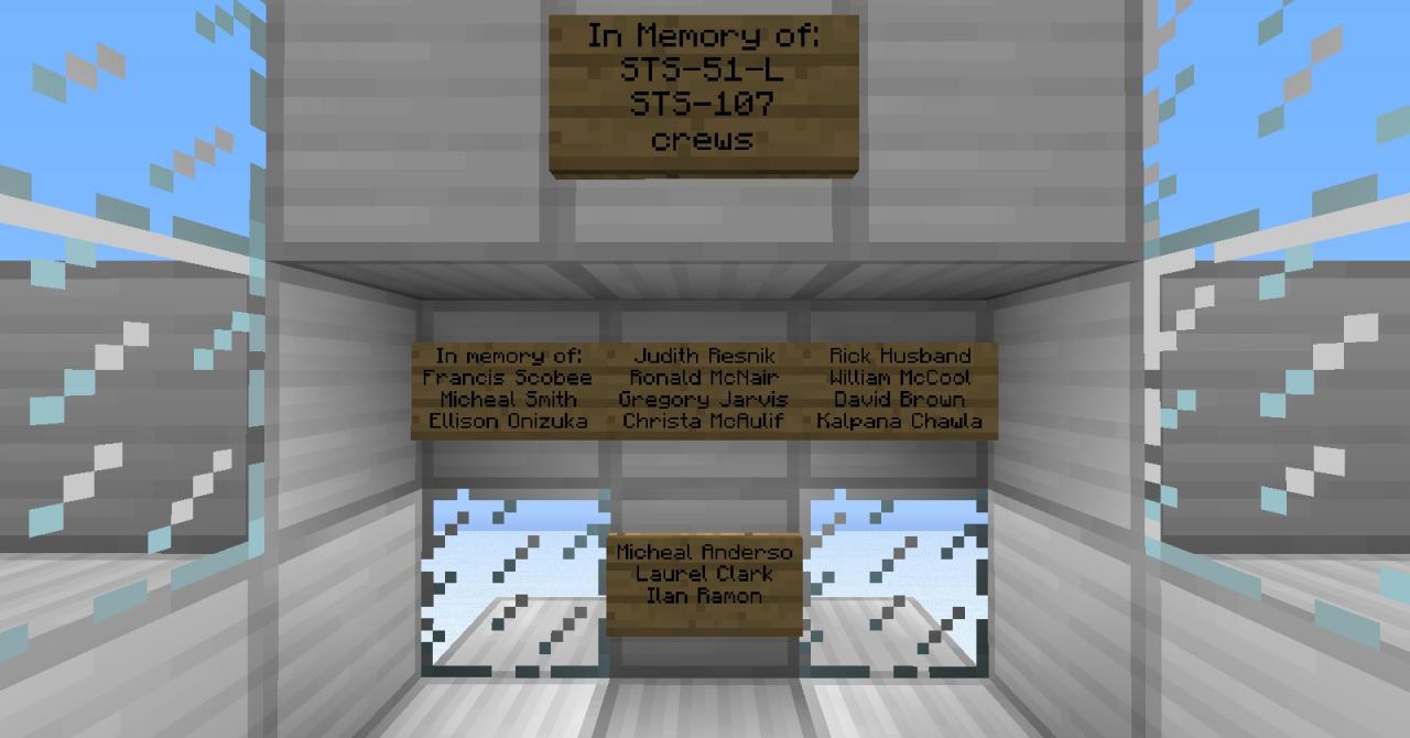 Space Shuttle on Launchpad Minecraft Map