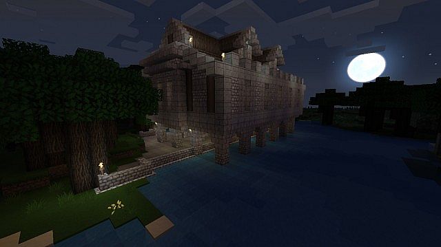 Warehouse / Harbour structure Minecraft Map