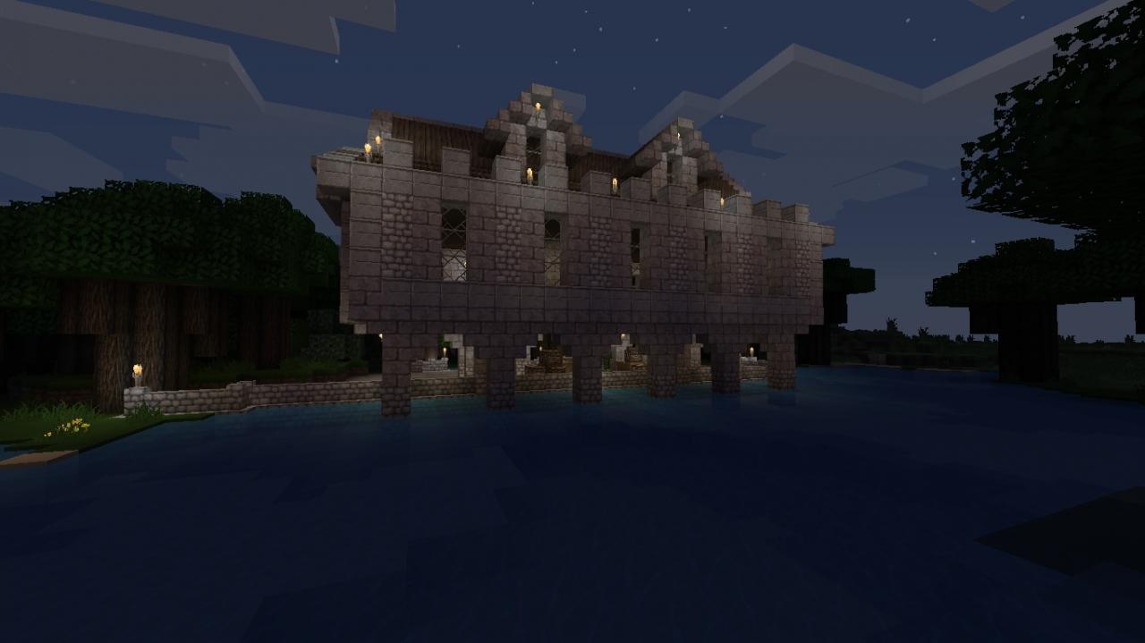 Warehouse / Harbour structure Minecraft Map