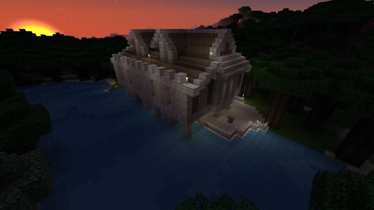 Warehouse / Harbour structure Minecraft Map