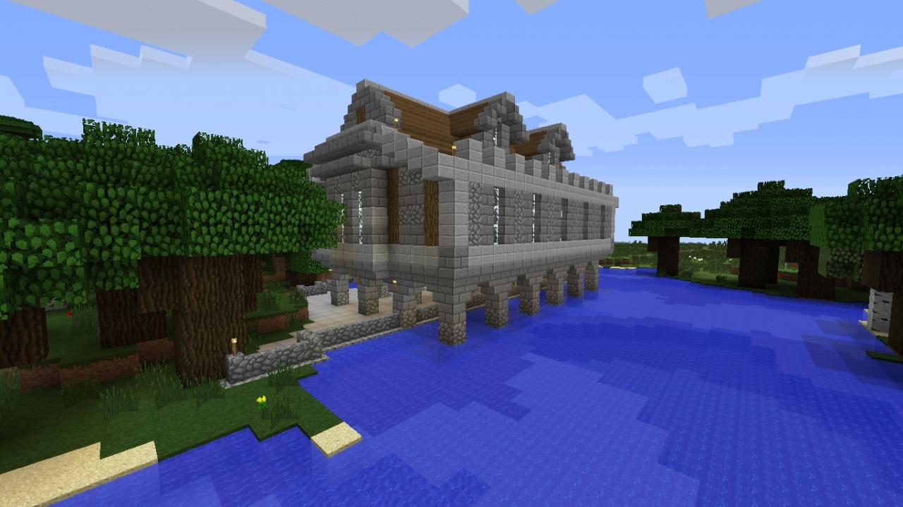 Warehouse / Harbour structure Minecraft Map