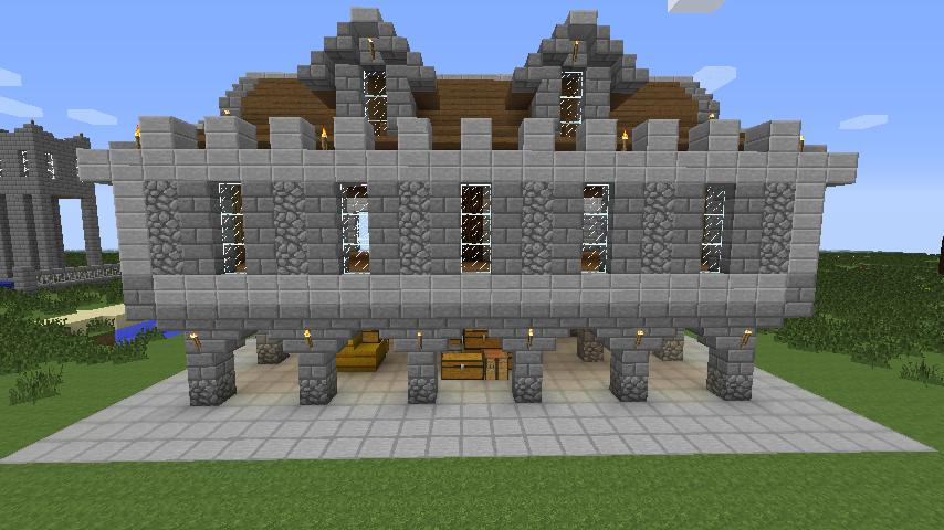 Warehouse / Harbour structure Minecraft Map