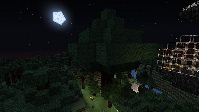 giant spruce tree Minecraft Map