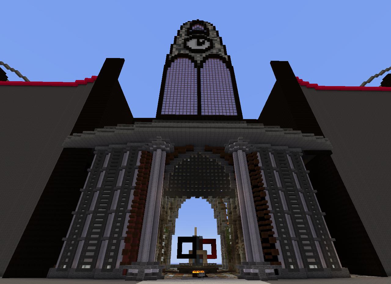 Dodge Them All (Survival Server) Mega Spawn Minecraft Map