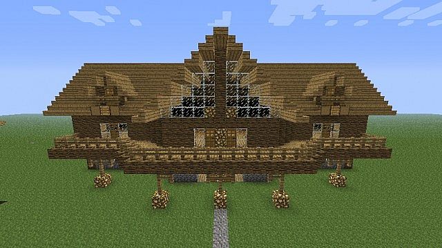 Large Fancy House Minecraft Map
