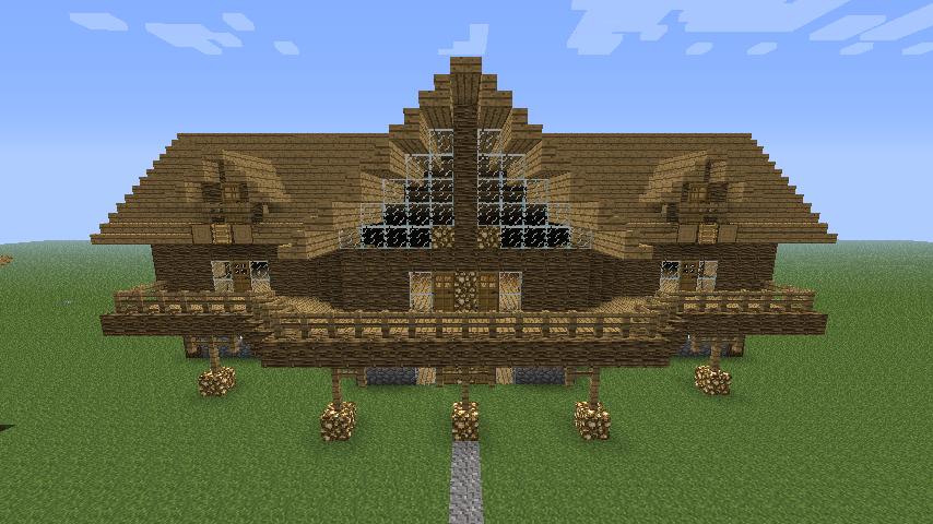 Large Fancy House Minecraft Map