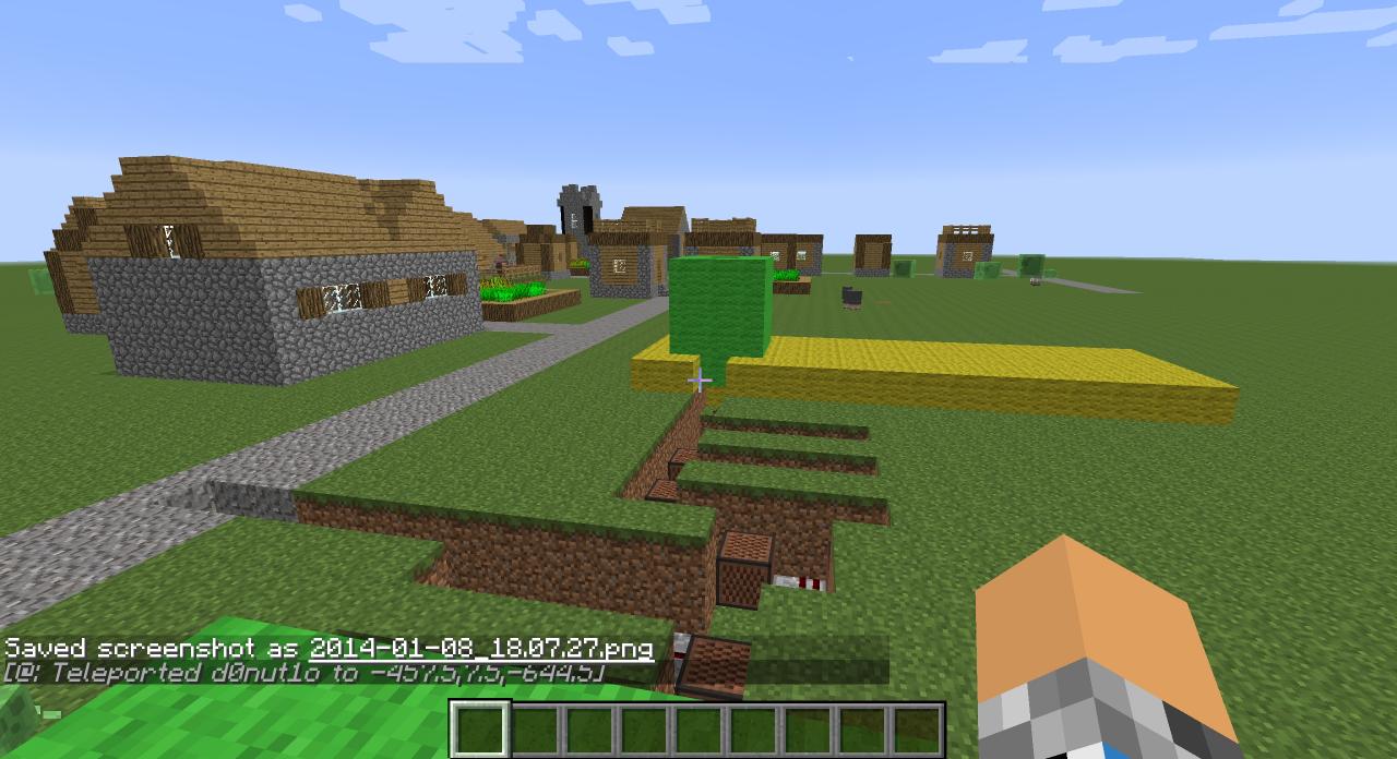 working mario pipe Minecraft Map