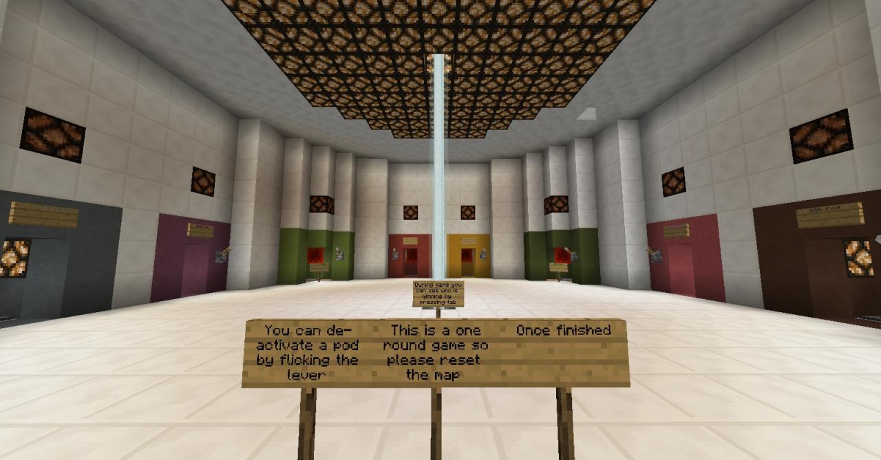 8 Player PvP Map! Minecraft Map