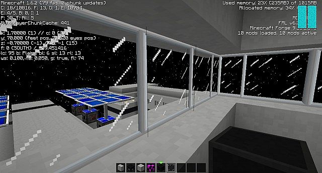 Galacticraft Area 69! Space Station with Overworld Base! Minecraft Map
