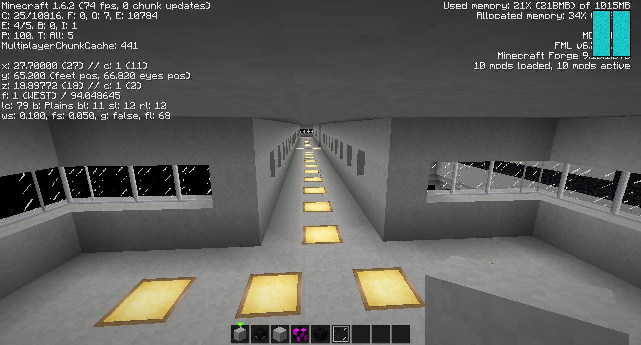 Galacticraft Area 69! Space Station with Overworld Base! Minecraft Map