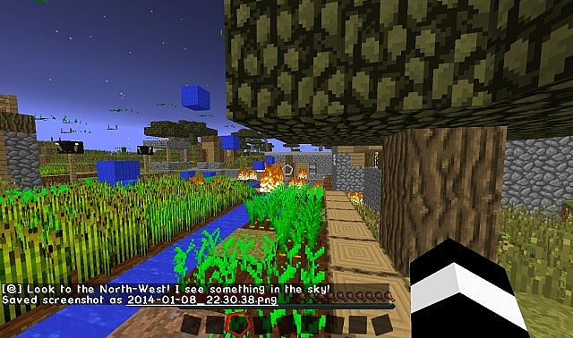 Real Falling Meteor 1.7.2 Minecraft Map