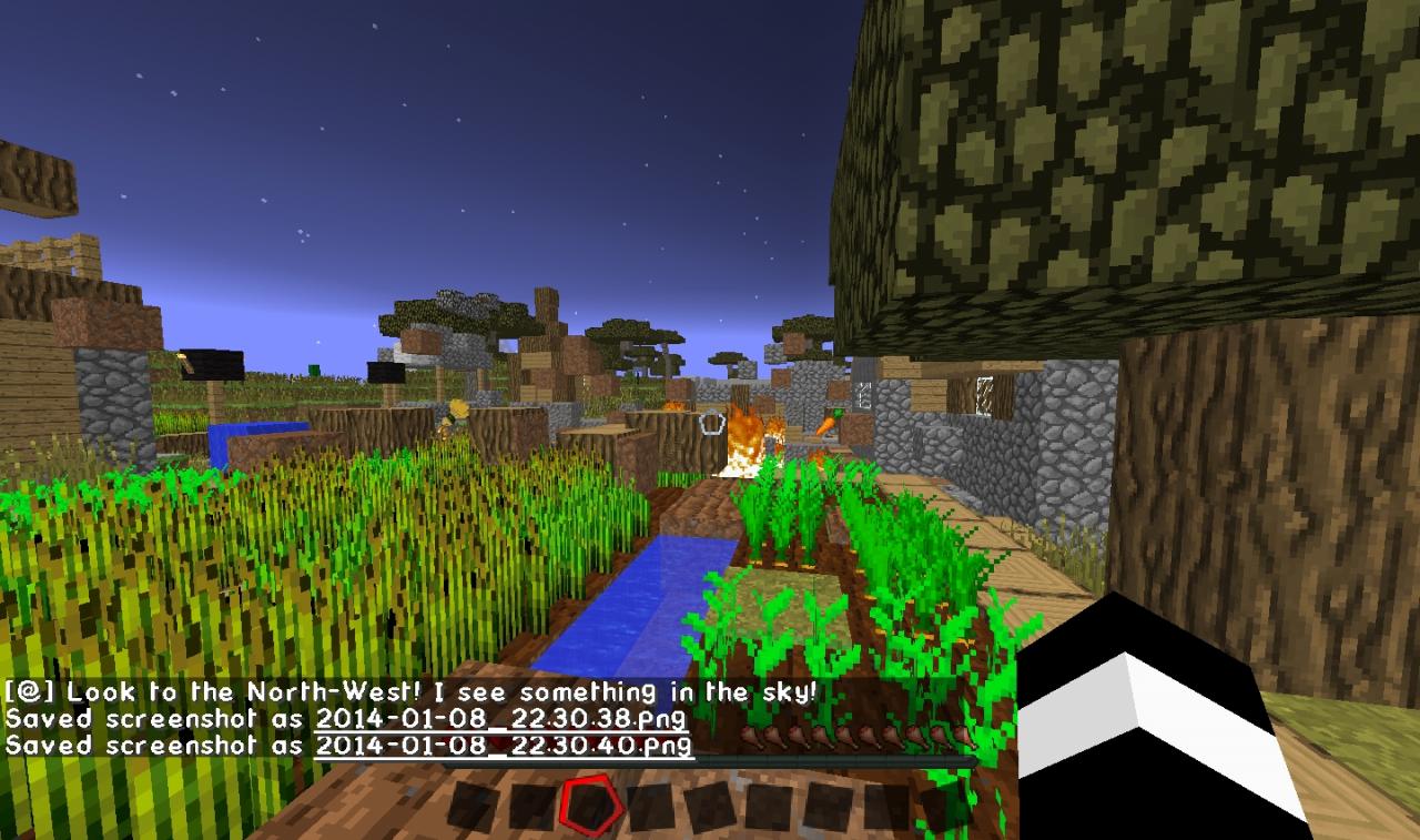 Real Falling Meteor 1.7.2 Minecraft Map