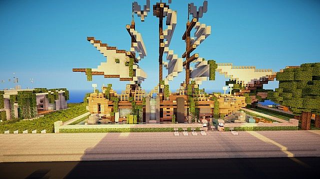 Modern Pirate House Minecraft Map