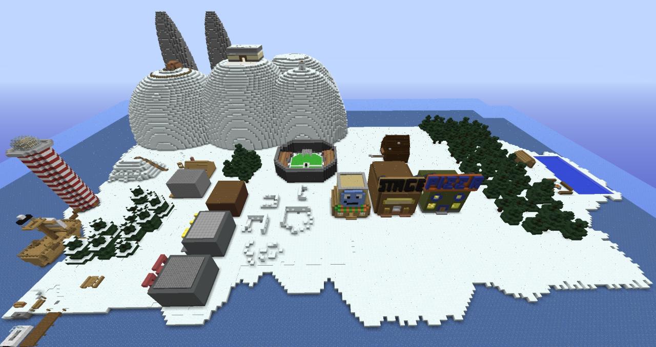 Club Penguin Server Minecraft Map