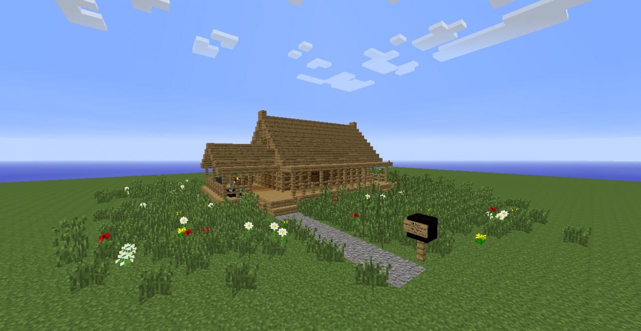 Little Wooden House Minecraft Map