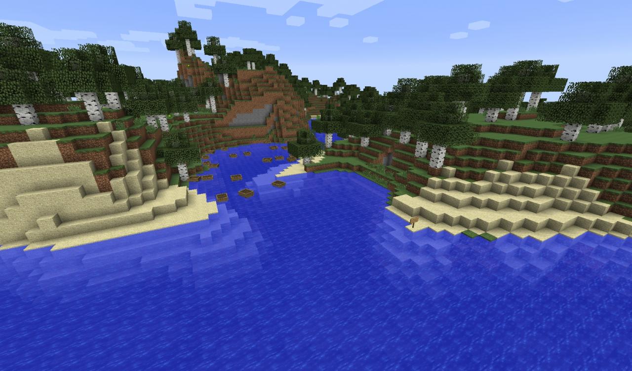 Beach Pool Minecraft Map