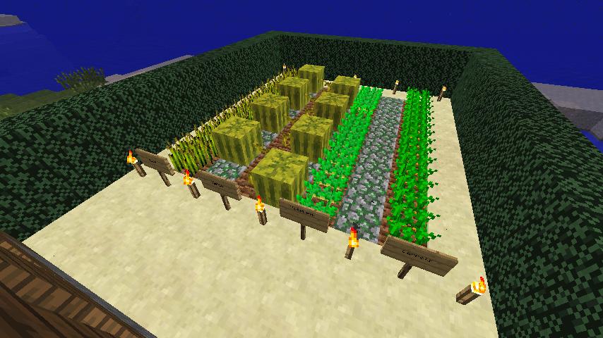 Log Cabin *With Farm* *Easy for survival* Minecraft Map