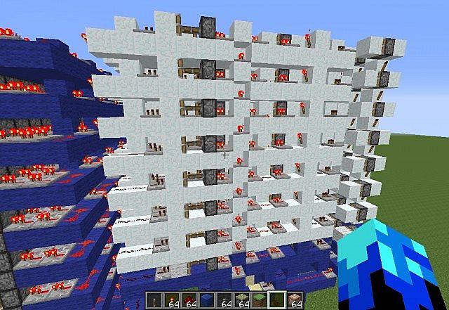 8 Bit 8x8 GPU Graphical Processing Unit Minecraft Map