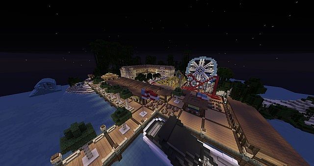 [WoK][Beachtown] Boardwalk Minecraft Map