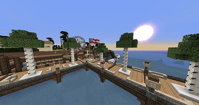 [WoK][Beachtown] Boardwalk Minecraft Project