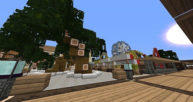 [WoK][Beachtown] Boardwalk Minecraft Map