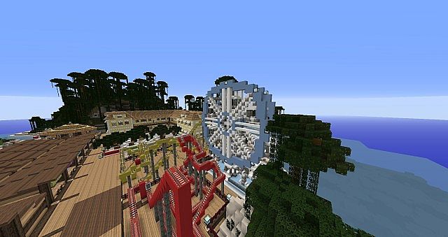 [WoK][Beachtown] Boardwalk Minecraft Map