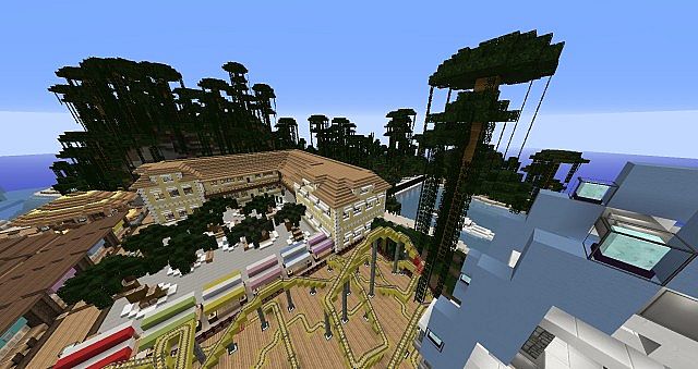 [WoK][Beachtown] Boardwalk Minecraft Map