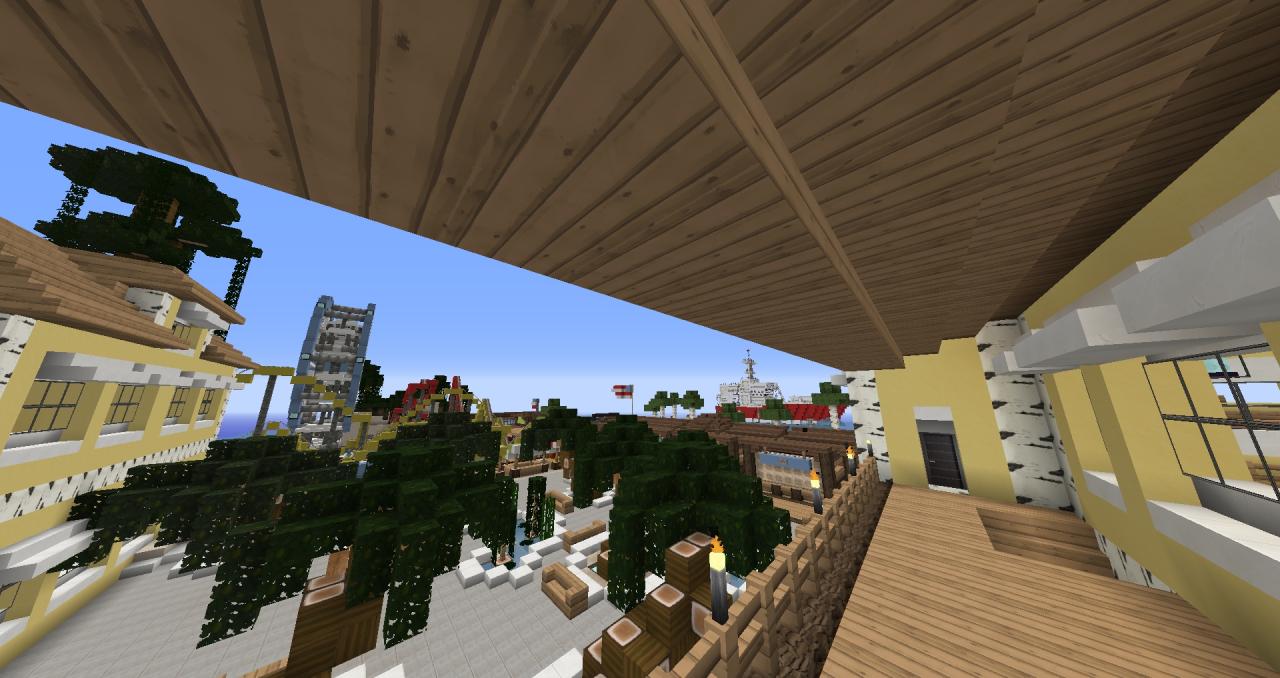 [WoK][Beachtown] Boardwalk Minecraft Map
