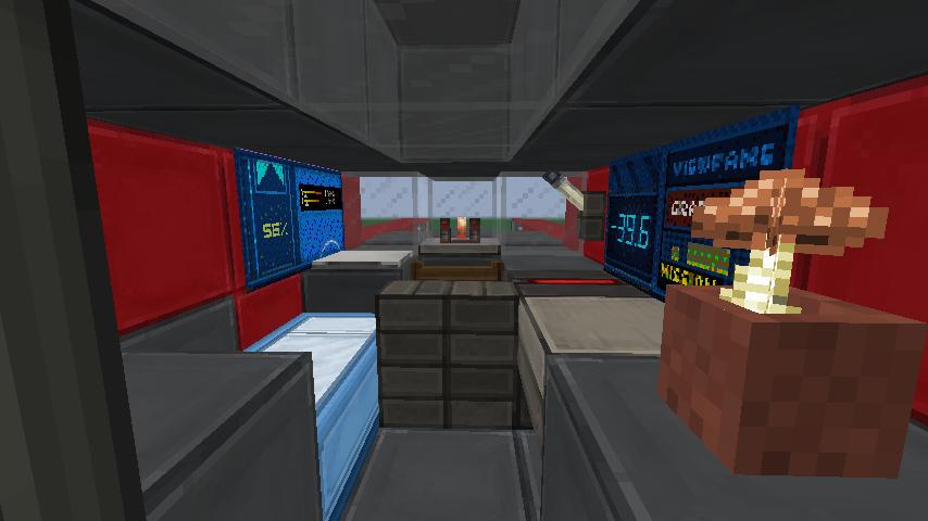 Minecraft Space Ship!- Stingray X-1 Minecraft Map