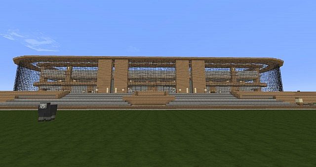 Modern Stadium ( WIP ) Minecraft Map