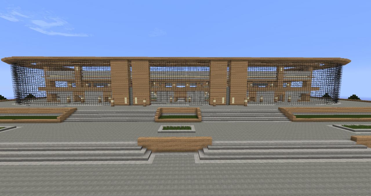 Modern Stadium ( WIP ) Minecraft Map