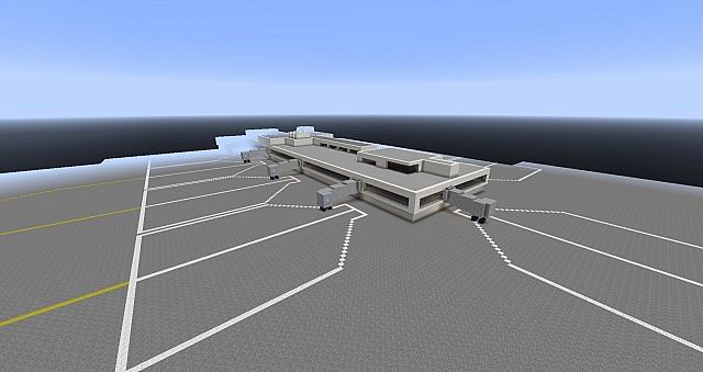 1:1 Los Angeles INTL. Airport(KLAX) Minecraft Map