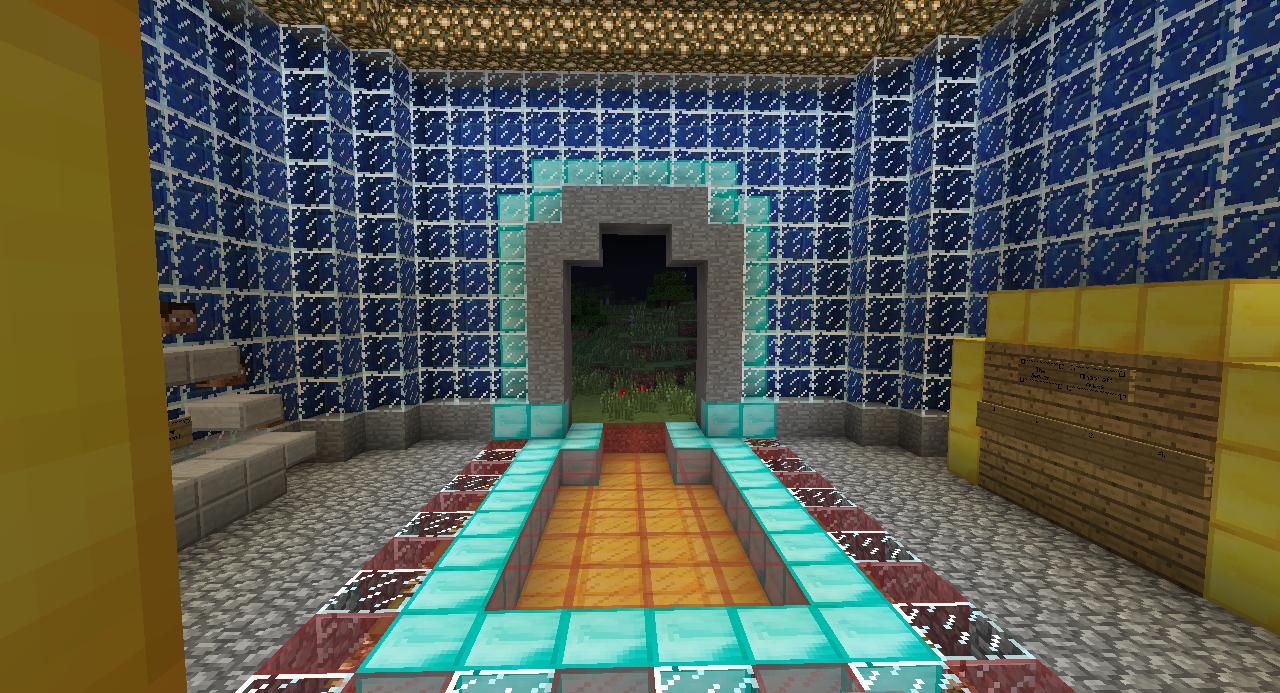 Server Spawn or Minigame Lobby Minecraft Map