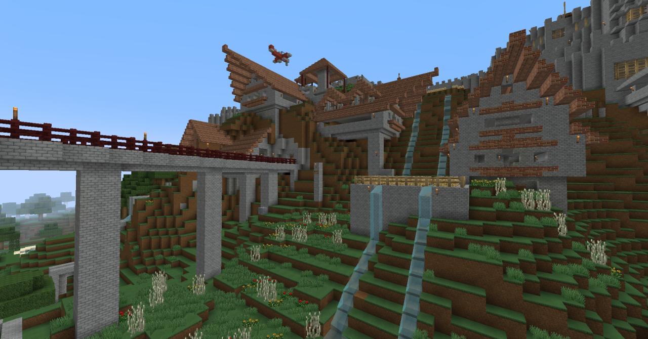 castle project / city Minecraft Map