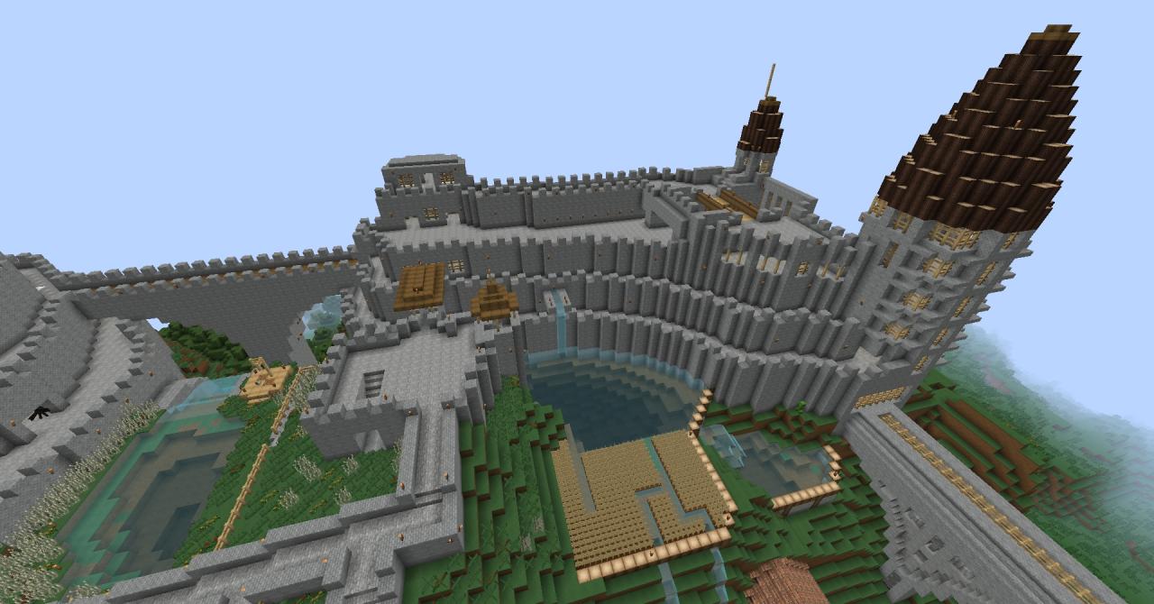 castle project / city Minecraft Map