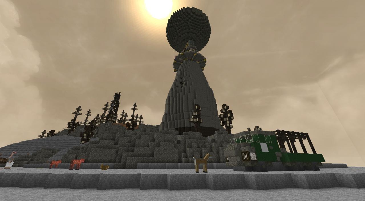 Fallout mini-world Minecraft Map