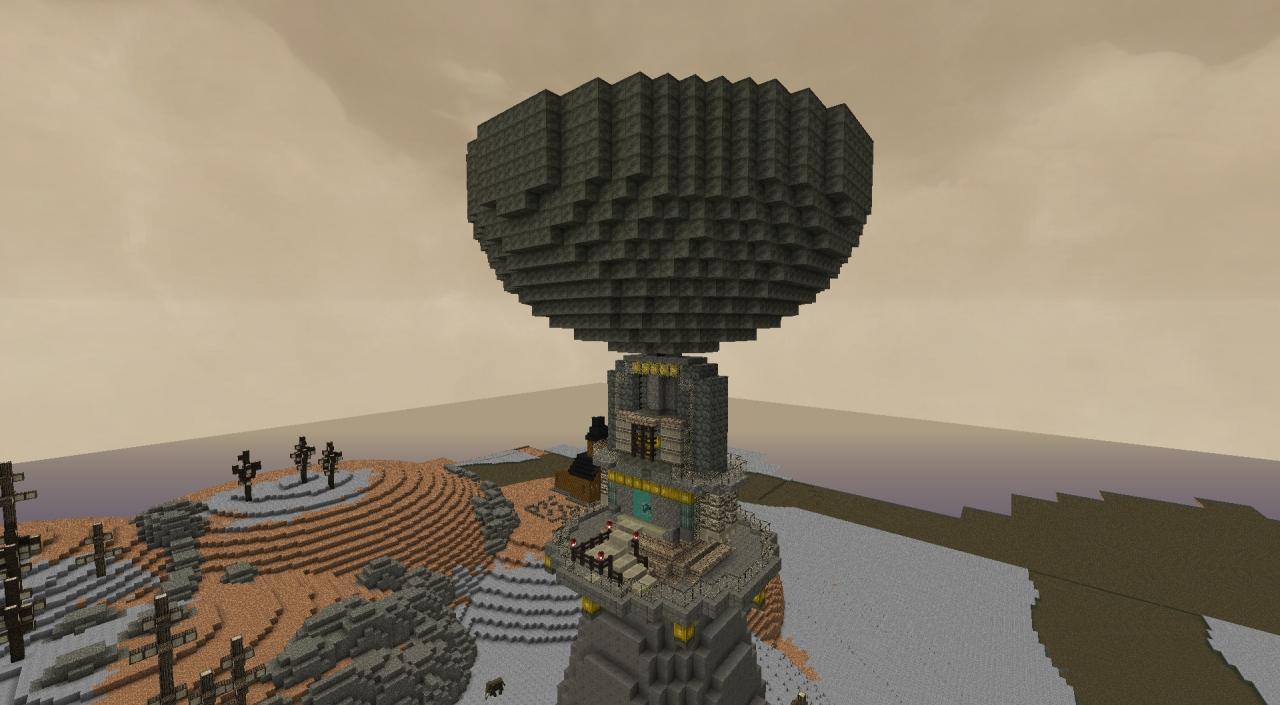 Fallout mini-world Minecraft Map