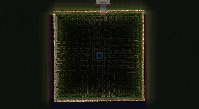 big maze Minecraft Map