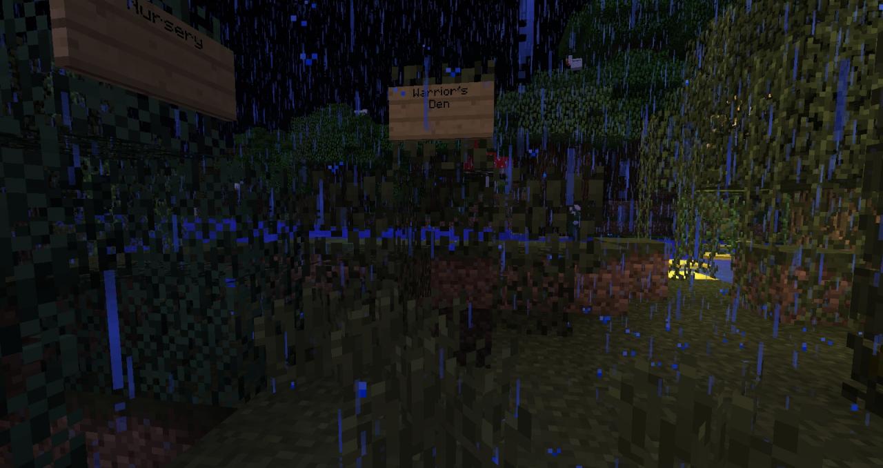 MINECRAFT WARRIORS MAP(With FanClans and original) Minecraft Map