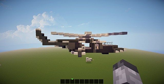 HH-66 PAVEHAWK HELICOPTER Minecraft Map