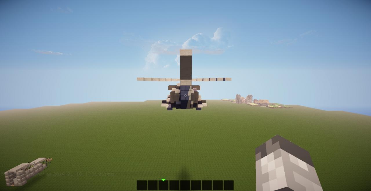 HH-66 PAVEHAWK HELICOPTER Minecraft Map